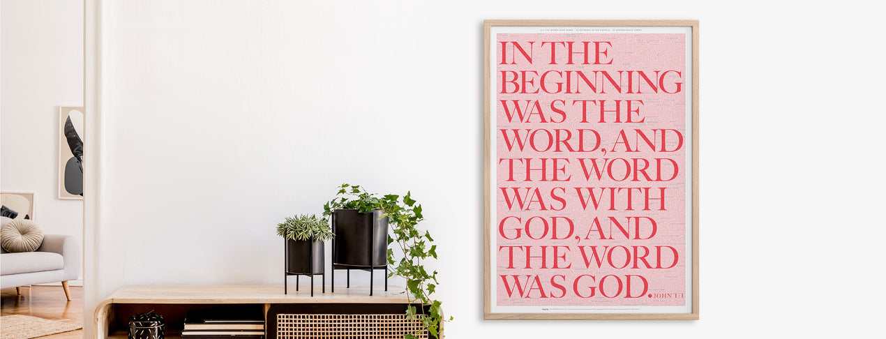 Jesus Poster – waterandword